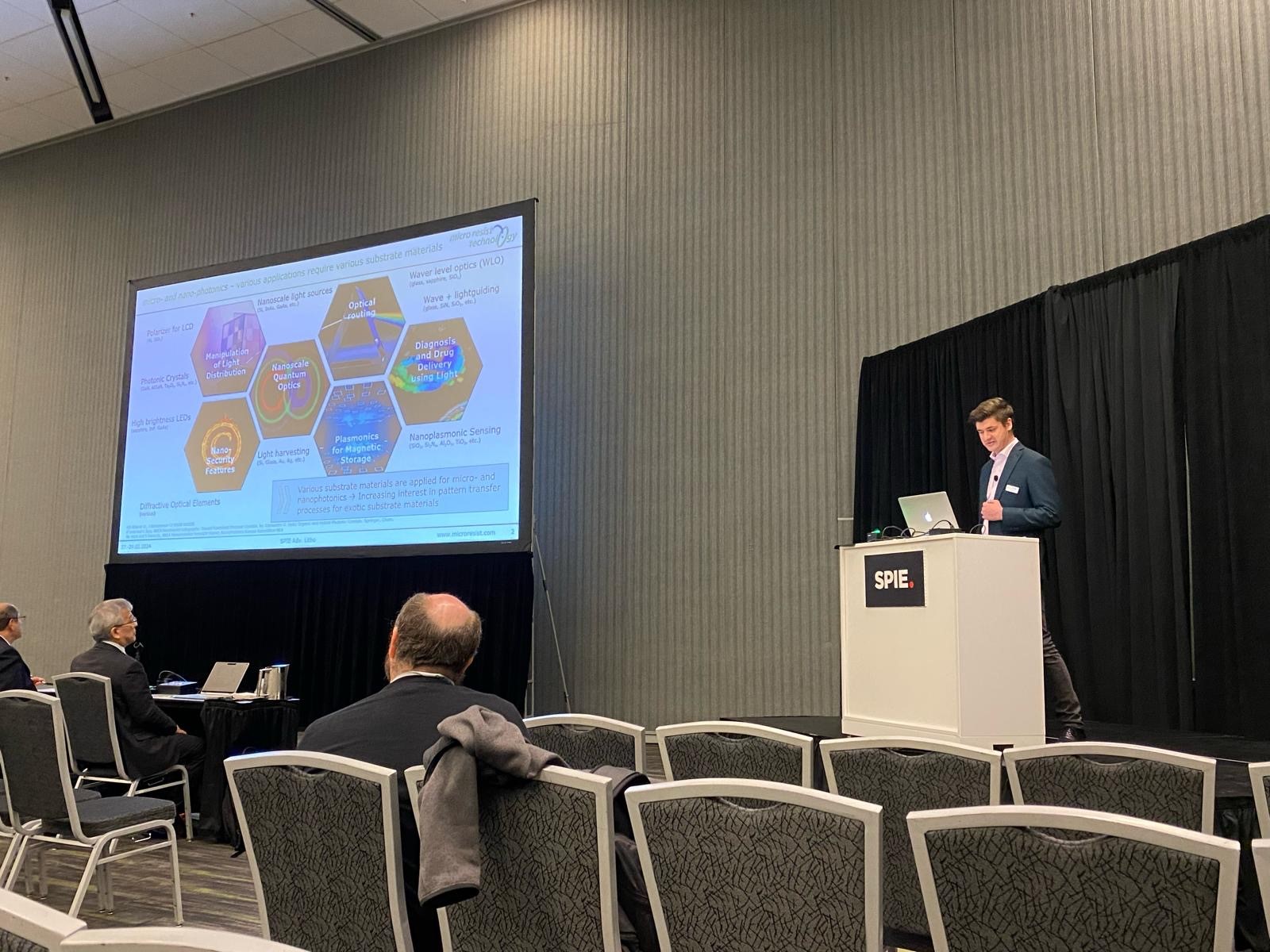 NGM @ SPIElitho conference for lithography - NextGenMicrofluidics