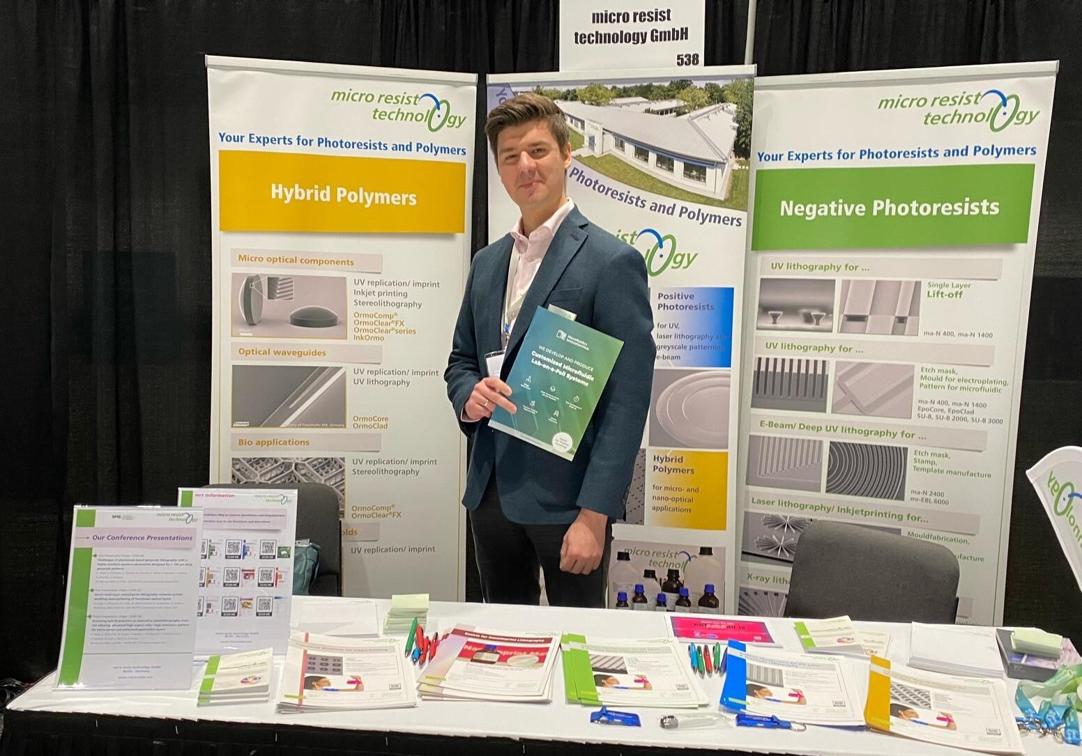 NGM @ SPIElitho conference for lithography - NextGenMicrofluidics