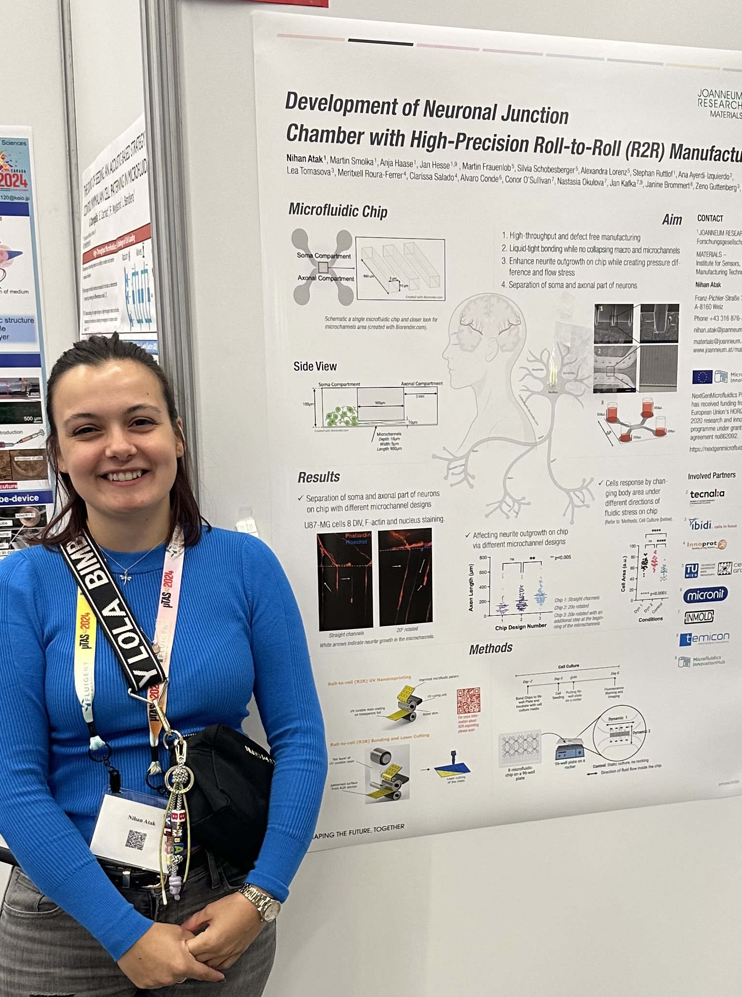 Poster with NGM results at microtas in Montreal - NextGenMicrofluidics